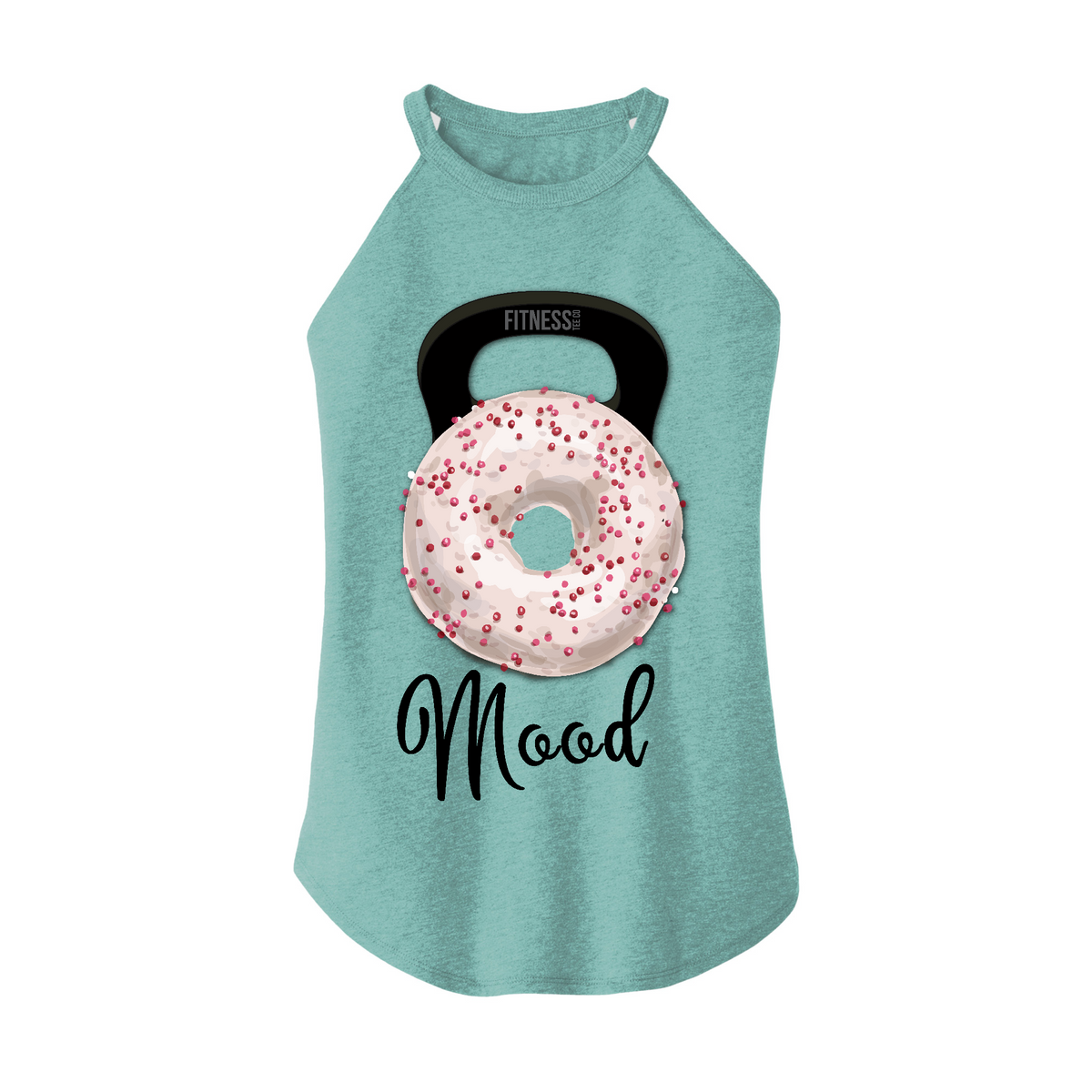 Fitness Tee Co. | Mood Donut Women's District Rocker Tank | Women's ...