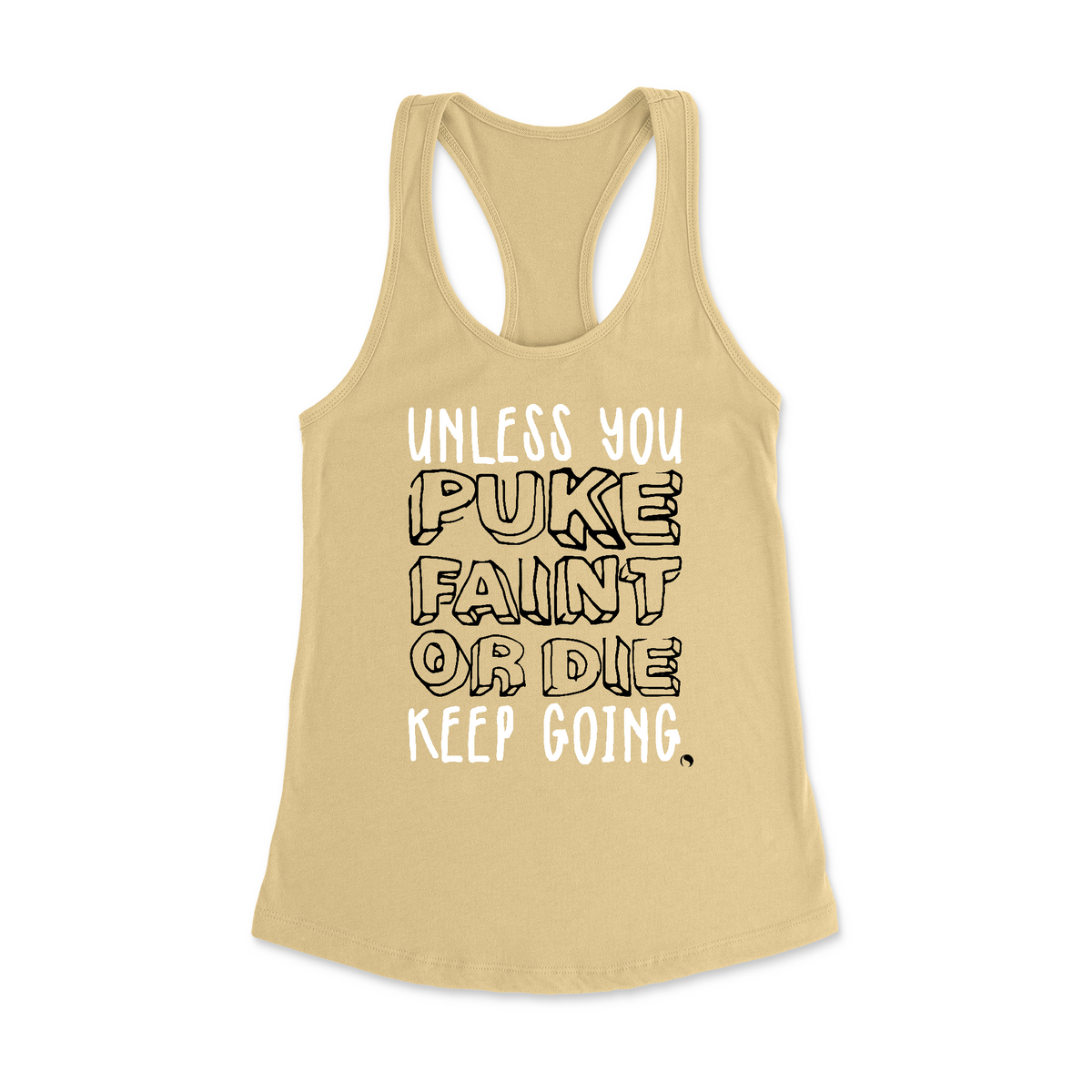 Fitness Tee Co. | Puke faint die Ideal Racerback Tank | Stay ...
