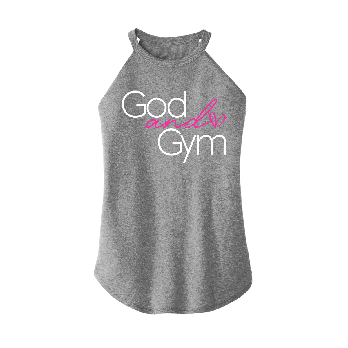 Fitness Tee Co. | God and Gym Women's District Rocker Tank | Women's ...