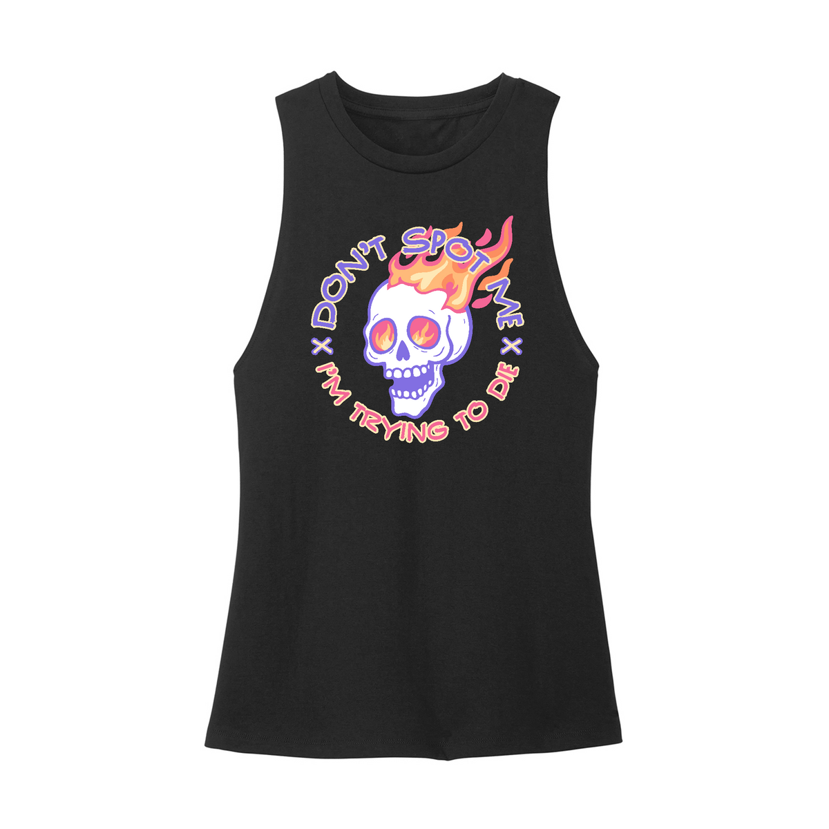 Fitness Tee Co. | Dont Spot Me PPL District Women's Muscle Tanks ...