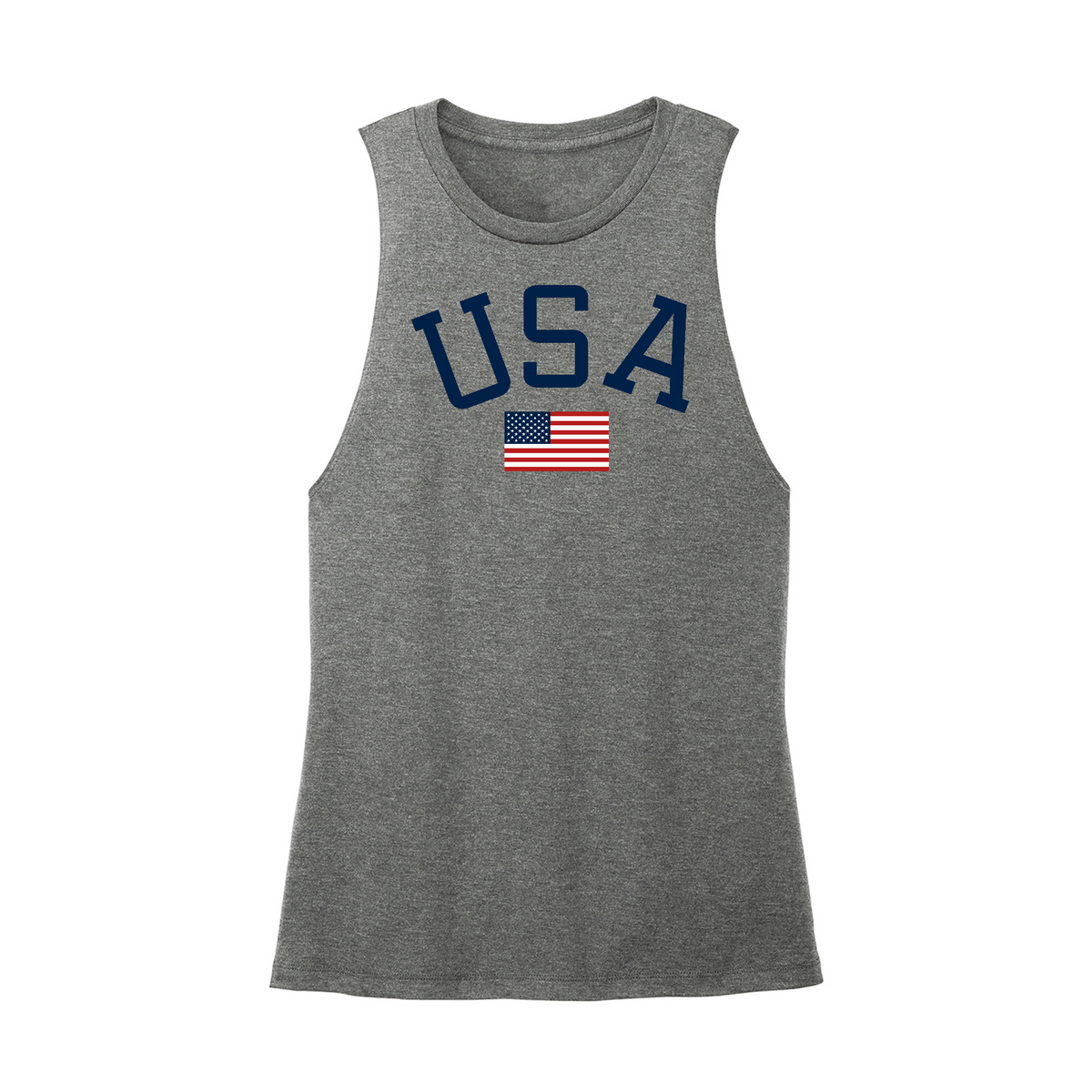 Fitness Tee Co. | USA District Women's Muscle Tanks | Women's Muscle ...