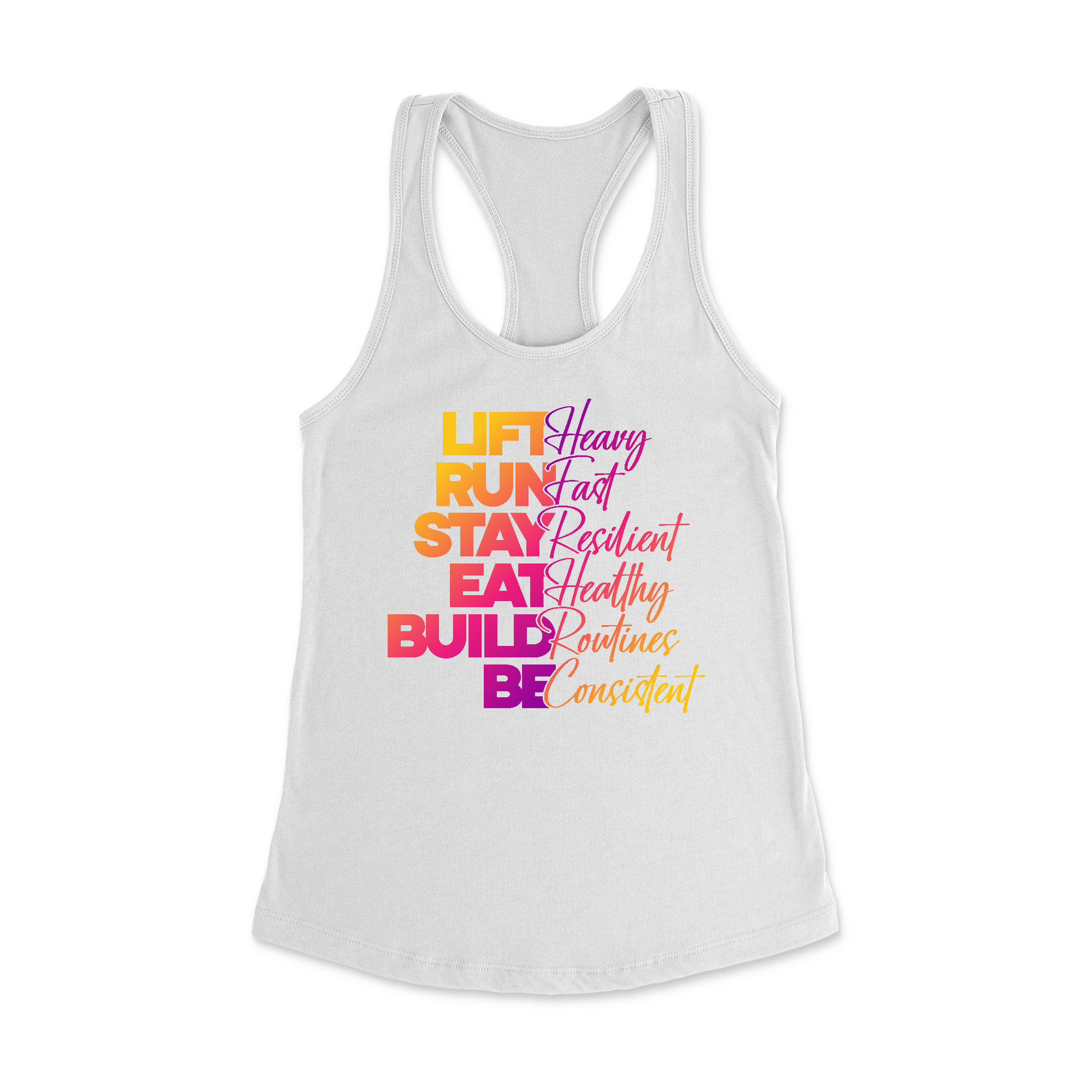 RACERBACK TANKS