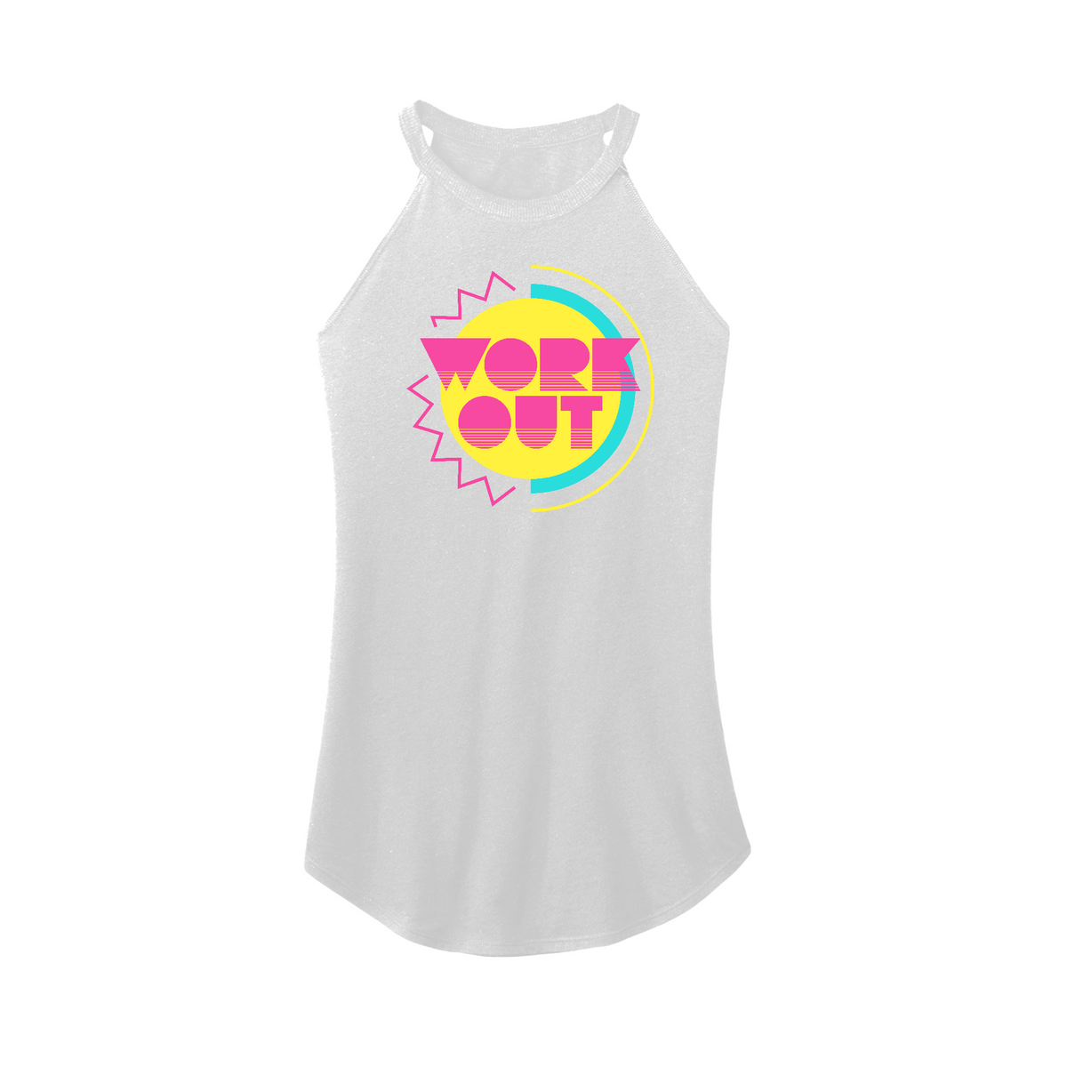 Fitness Tee Co. | Workout Fitted Rocker Women's Tank | Women's Fitted ...