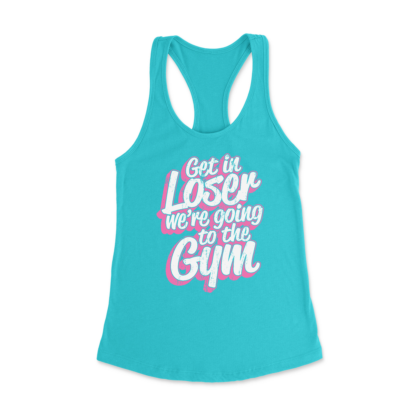 Perfect Racerbacks for Gym & Workout - Printed & Graphic Sayings