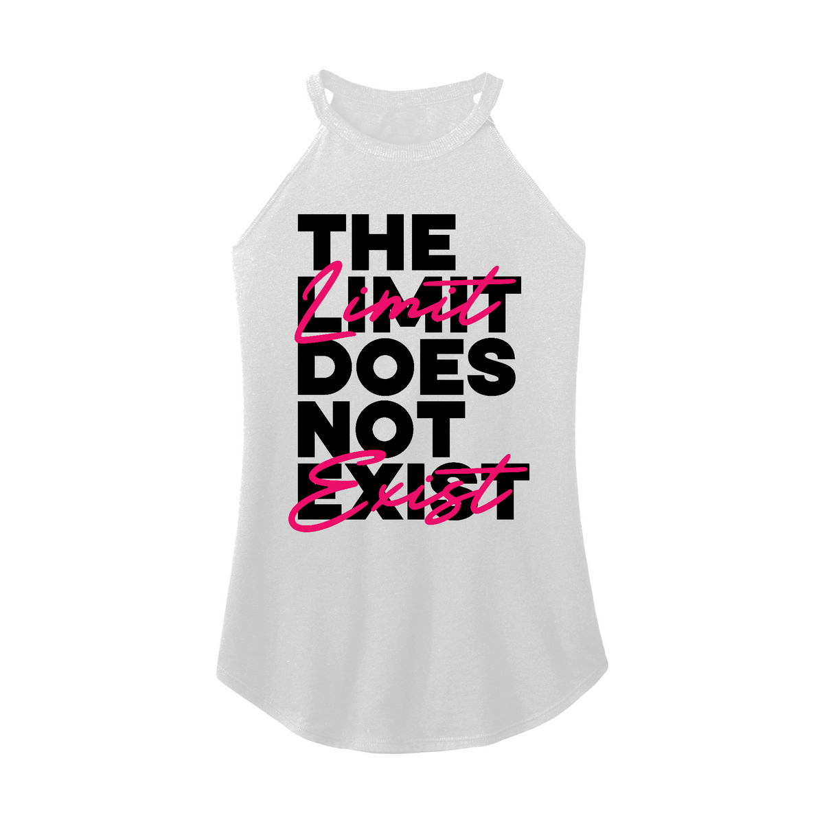 Fitness Tee Co. | The Limit Doesn't Exist Women's District Rocker Tank ...