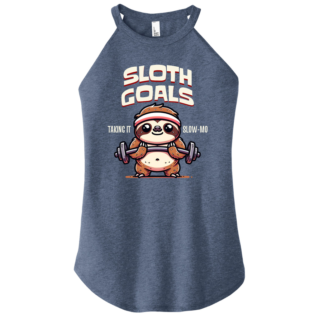 Sloth Goals Premium Rocker - Flowy (District Brand) - True to Size